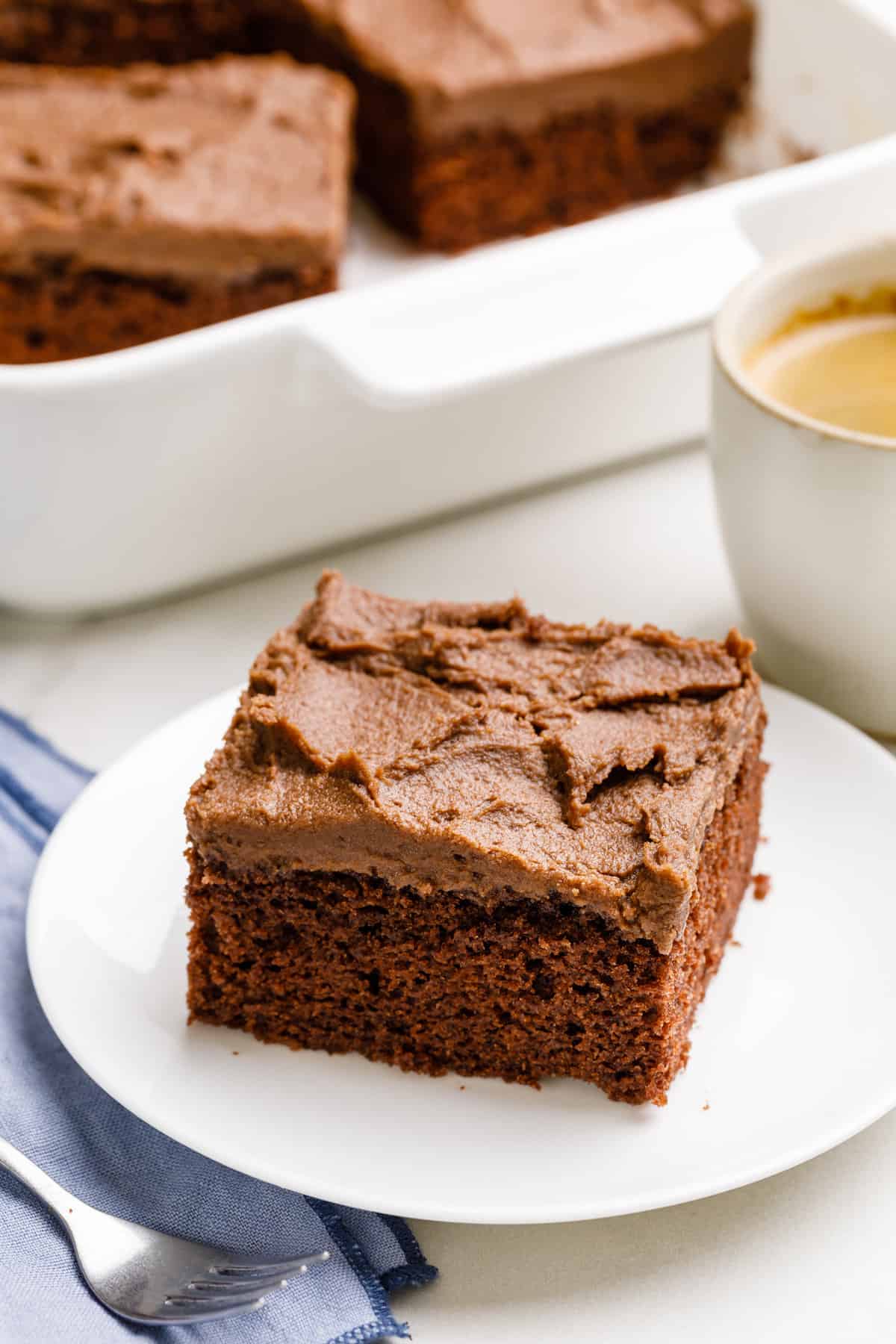 Easy Chocolate Wacky Cake | All Things Mamma