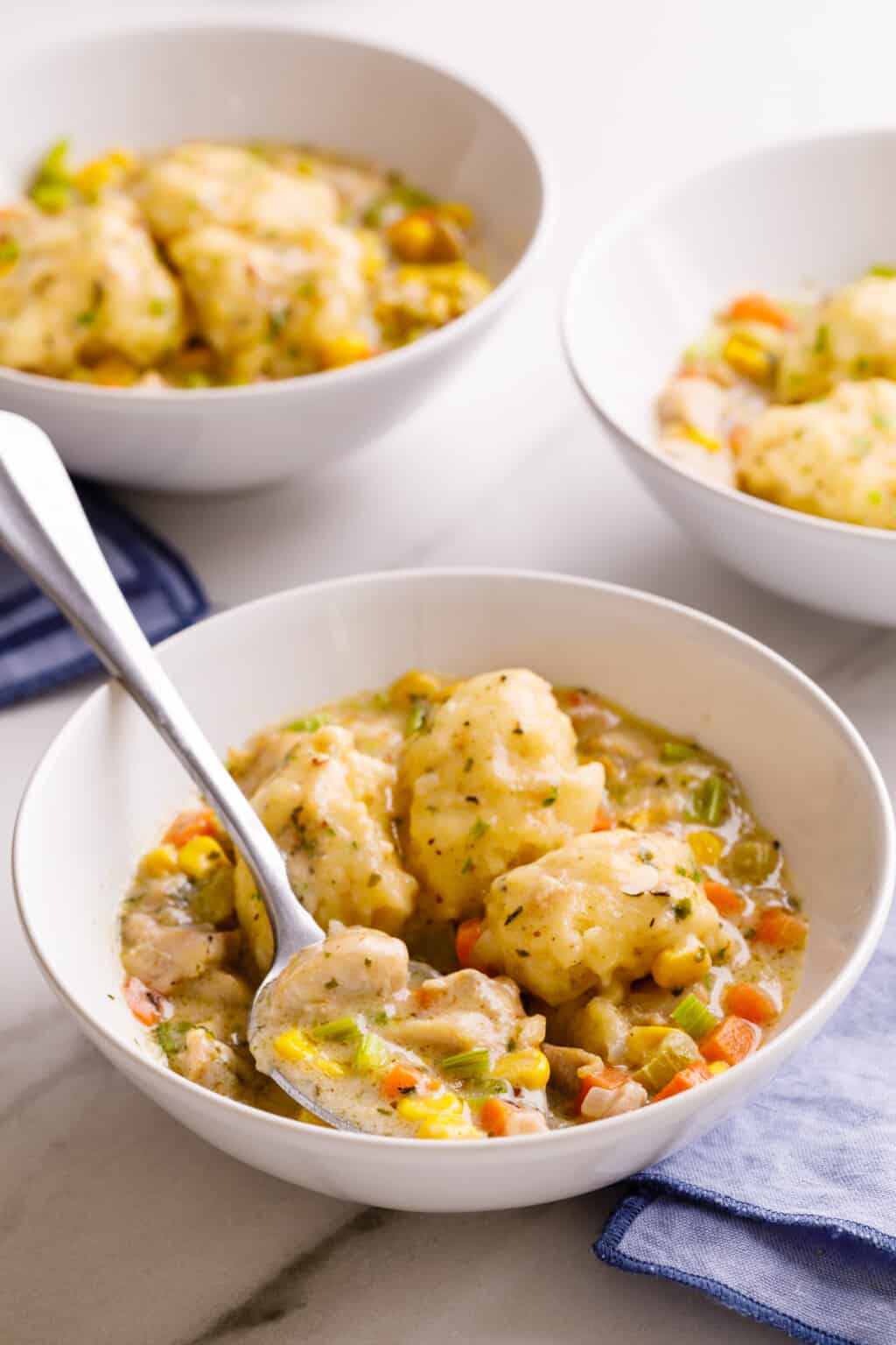 Easy Chicken & Dumplings Recipe | All Things Mamma