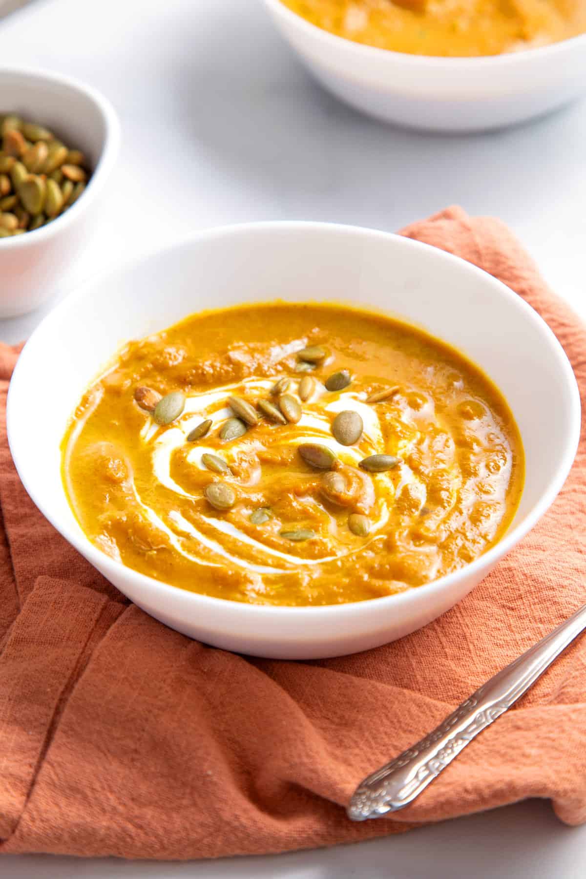 Creamy Pumpkin Soup Recipe | All Things Mamma