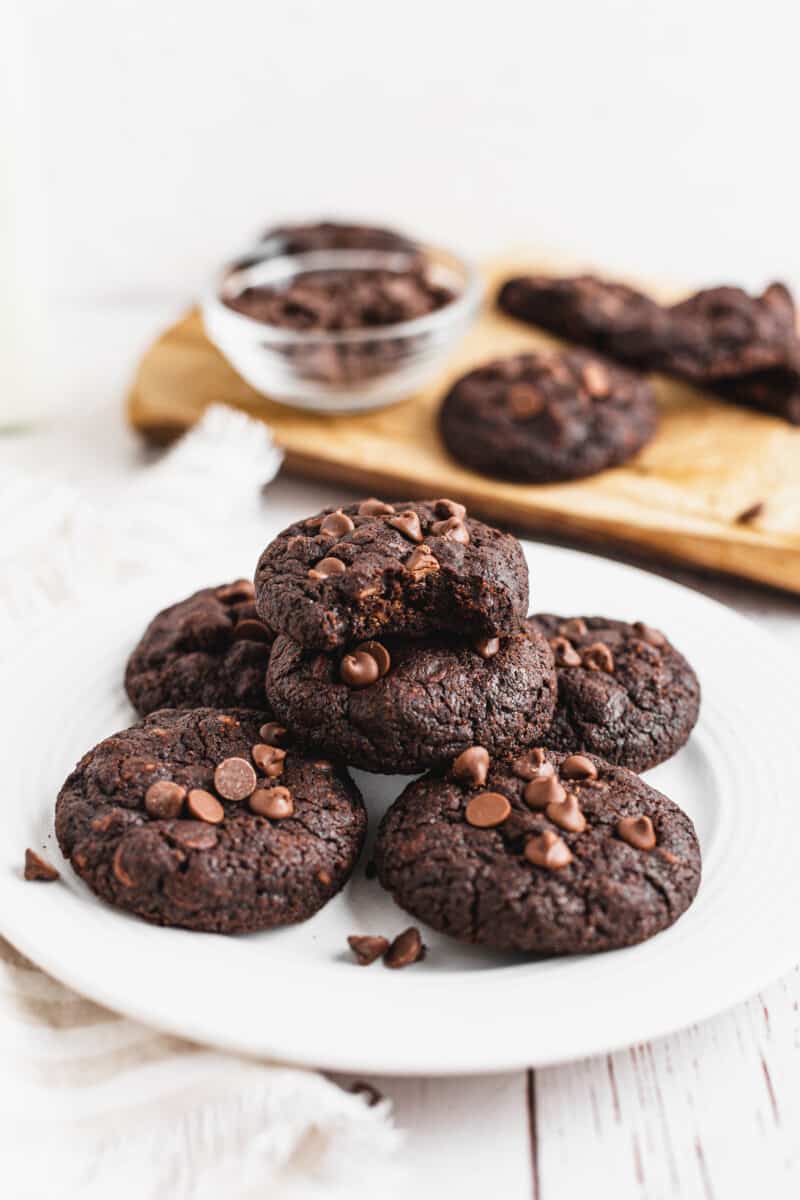 Double Chocolate Chip Cookies Recipe | All Things Mamma