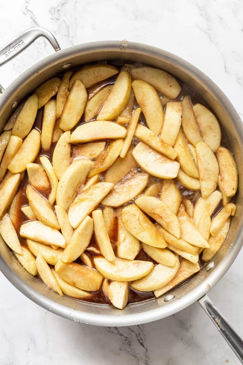 Easy Fried Apples Recipe | All Things Mamma