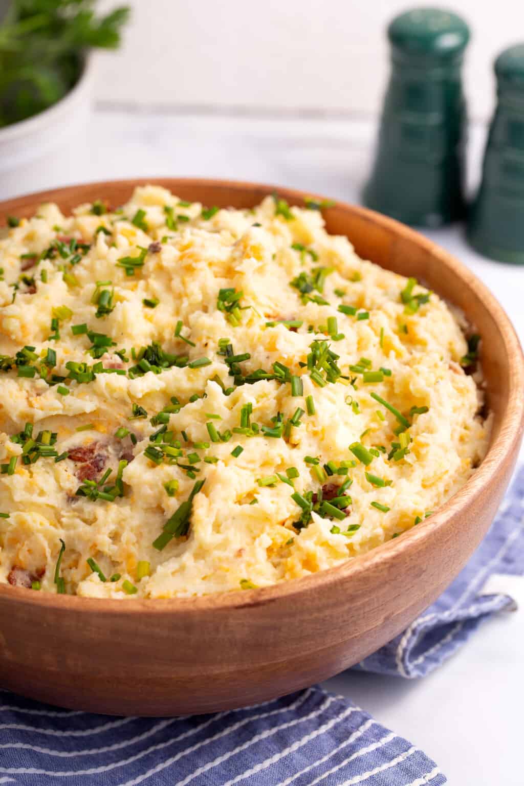 Cheesy Loaded Mashed Potatoes Recipe | All Things Mamma