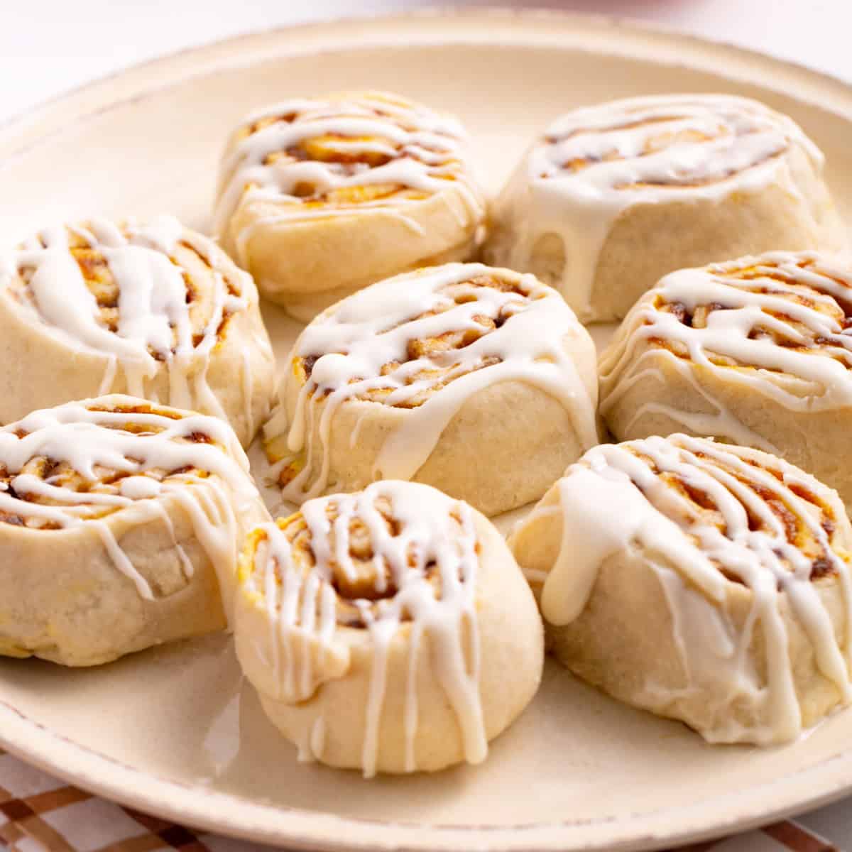 Easy Pumpkin Cinnamon Rolls Recipe | All Things Mamma