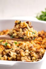 Easy Sausage Stuffing Recipe | All Things Mamma