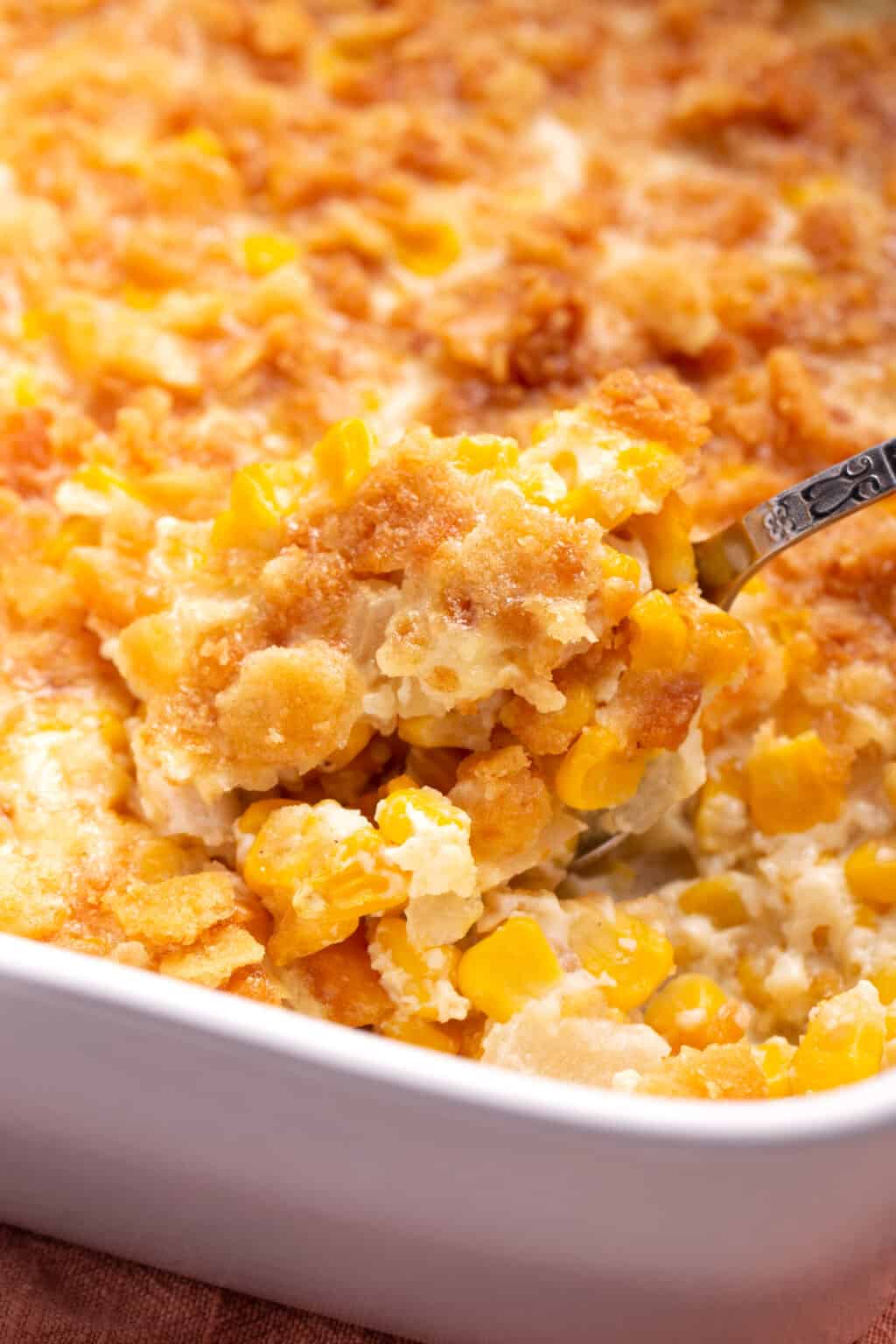 Creamy Scalloped Corn Recipe | All Things Mamma