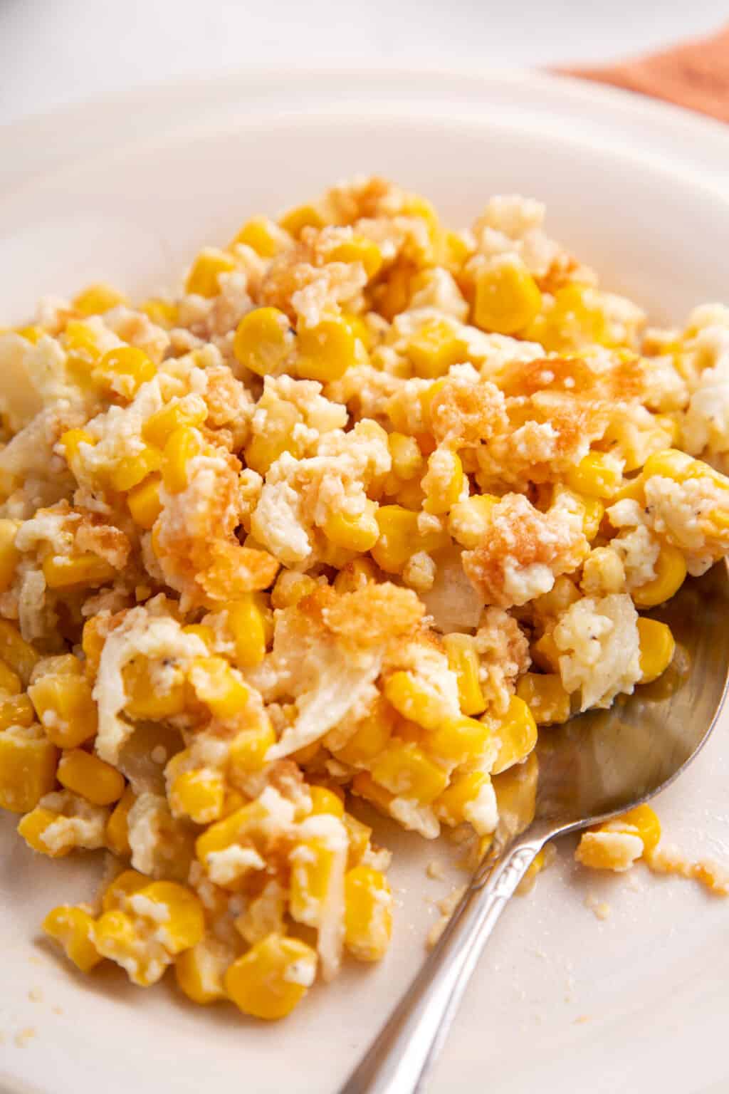 Creamy Scalloped Corn Recipe | All Things Mamma
