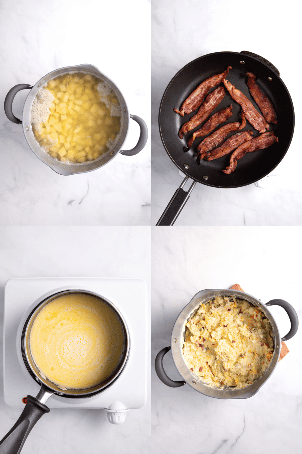 Cheesy Loaded Mashed Potatoes Recipe | All Things Mamma