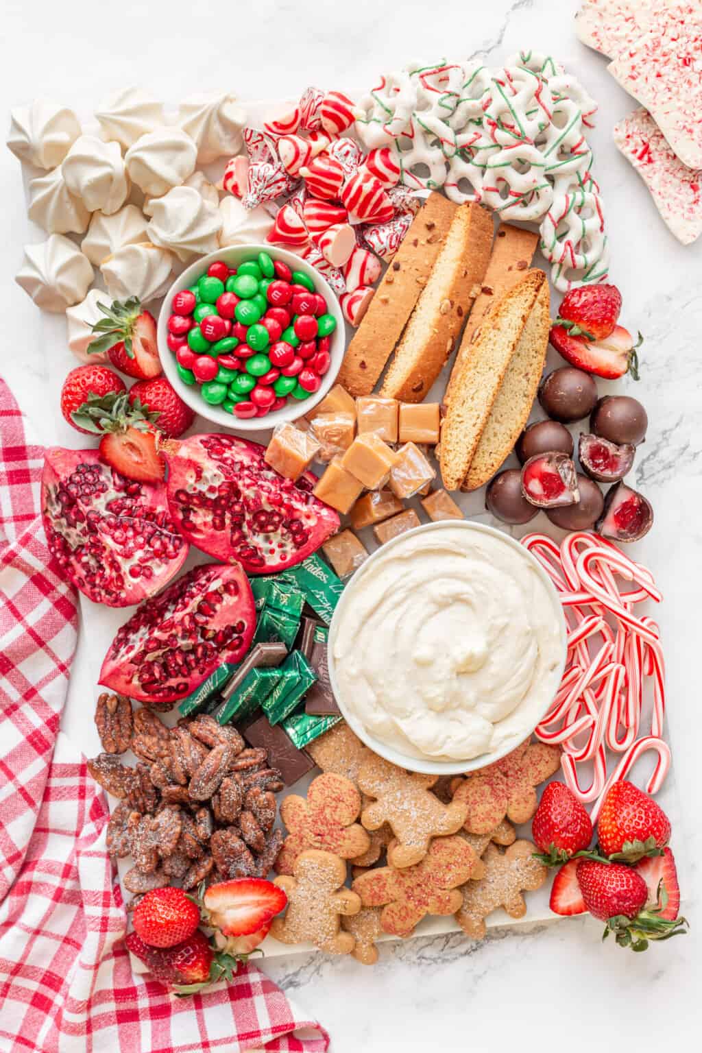 Easy Christmas Dessert Charcuterie Board | All Things Mamma