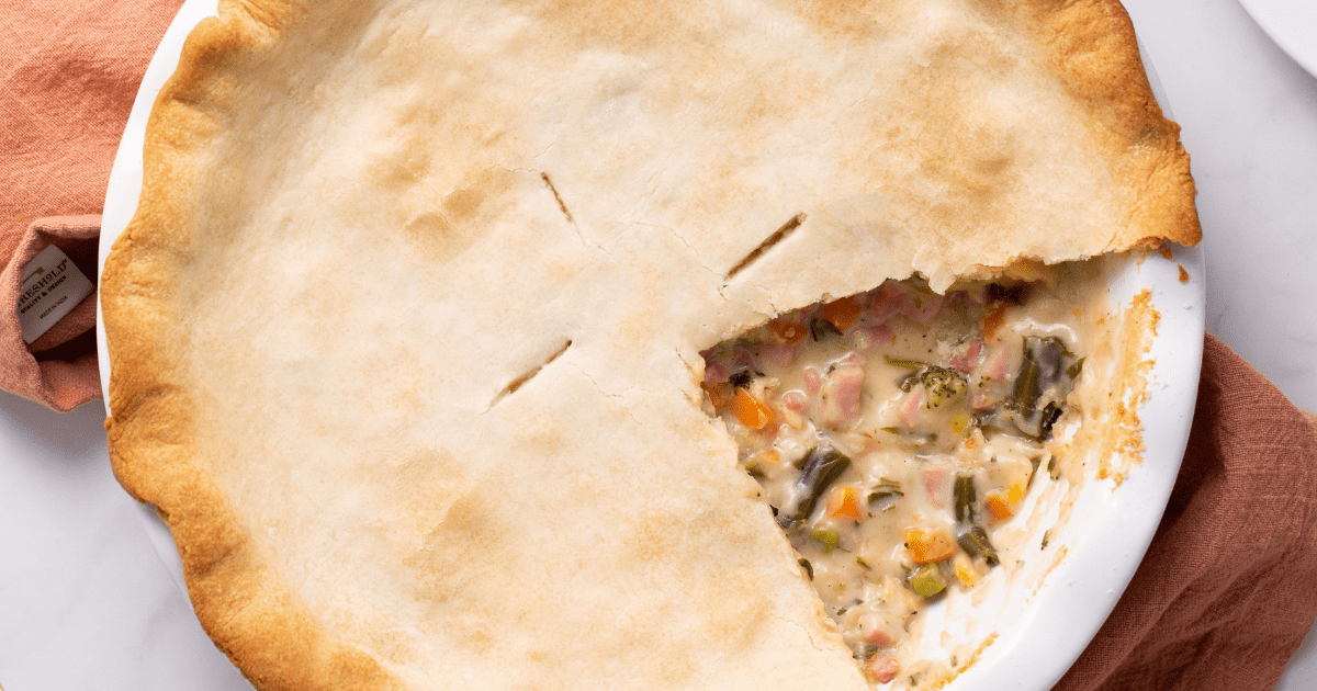 Hearty Hot Ham Pie Recipe | All Things Mamma