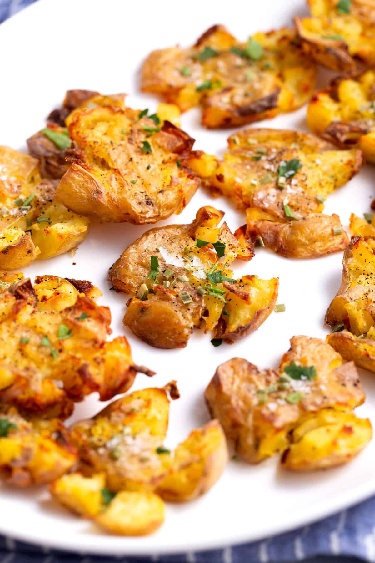 Easy Crispy Smashed Potatoes Recipe | All Things Mamma