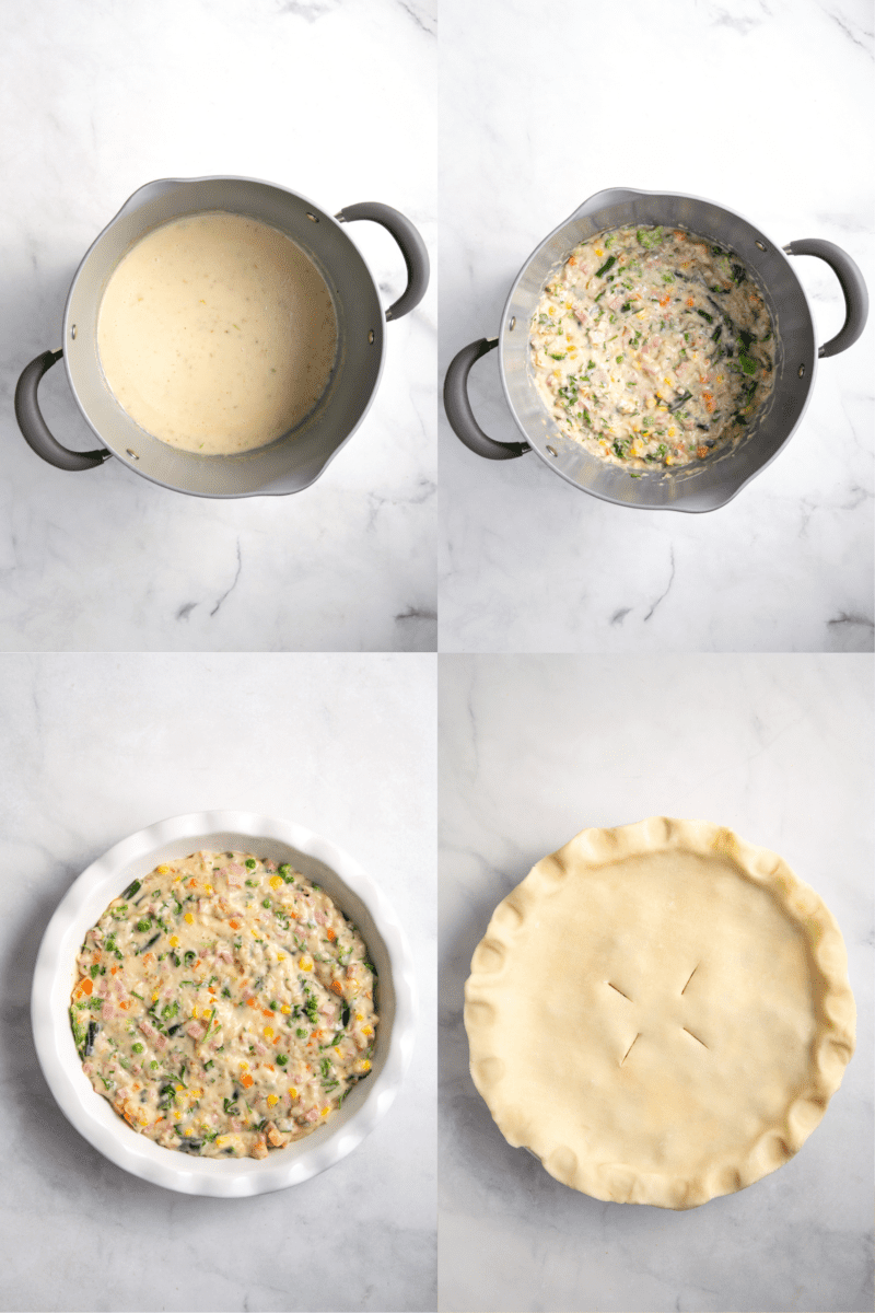 Hearty Hot Ham Pie Recipe | All Things Mamma