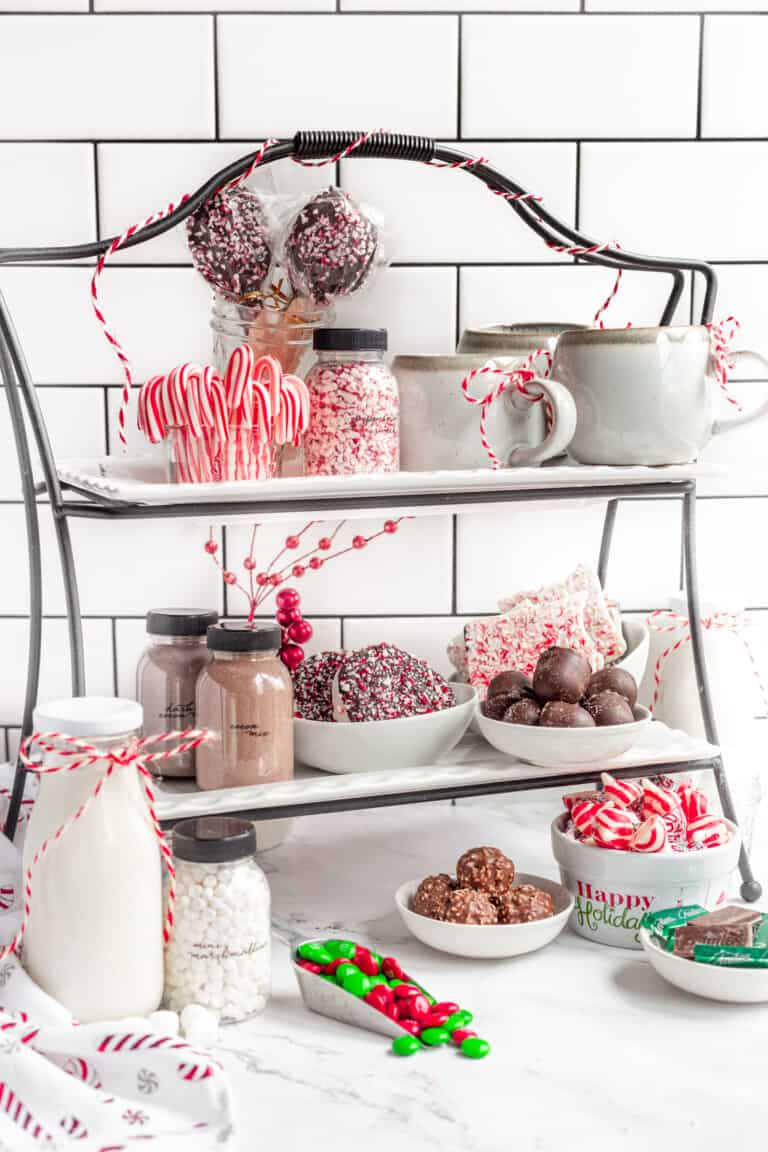 5 Hot Chocolate Bar Ideas for Holiday Parties | All Things Mamma