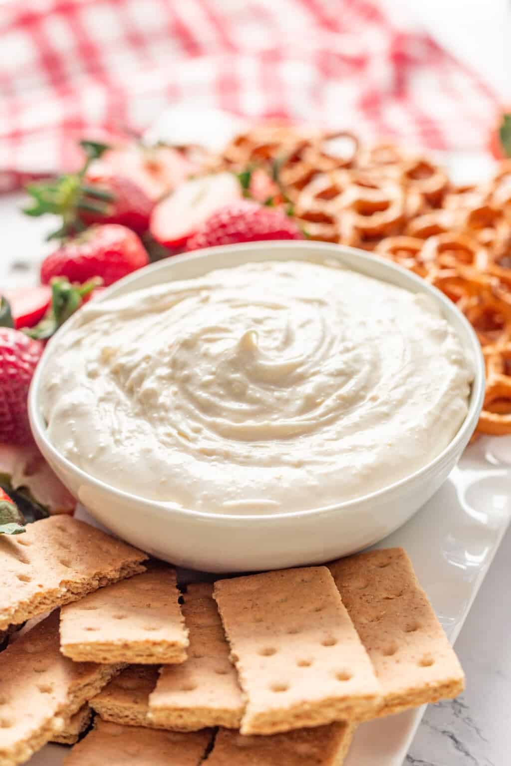Easy Cheesecake Dip Recipe | All Things Mamma