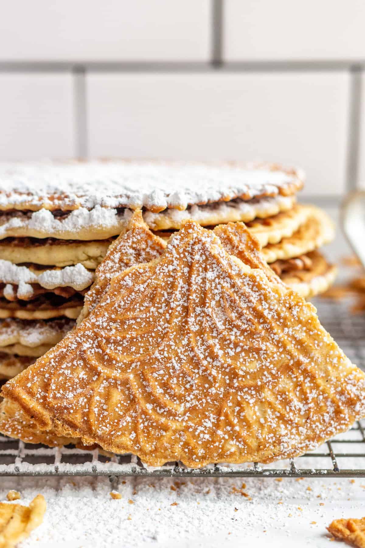 Homemade Pizzelle Recipe | All Things Mamma