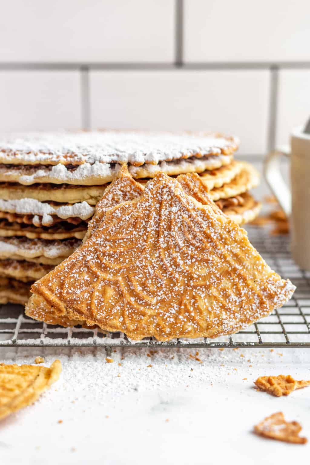 Homemade Pizzelle Recipe | All Things Mamma