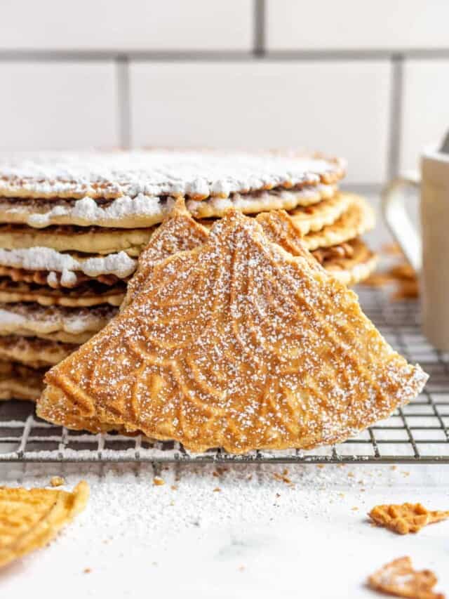 Pizzelles - All Things Mamma