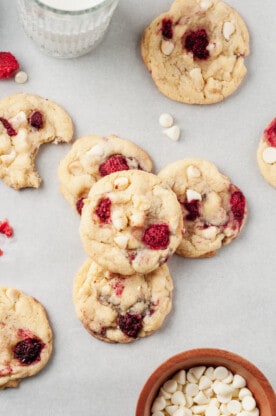 Chewy Raspberry Cookies Recipe | All Things Mamma