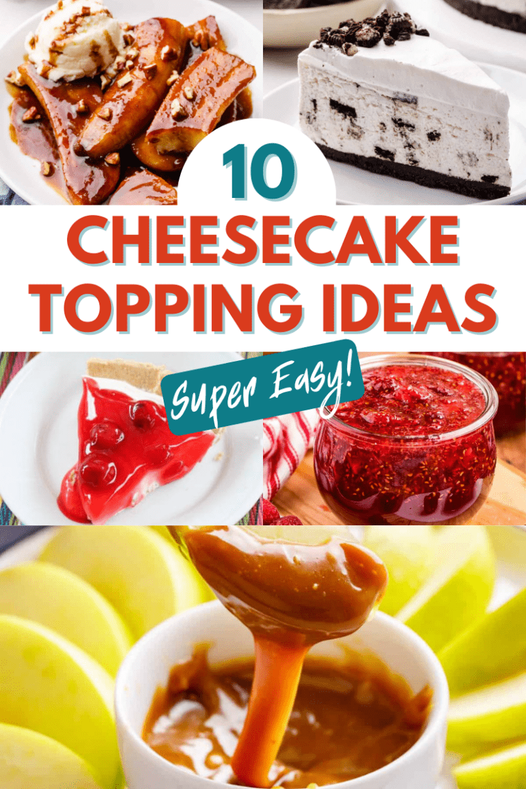 10+ Super Quick Cheesecake Topping Ideas | All Things Mamma