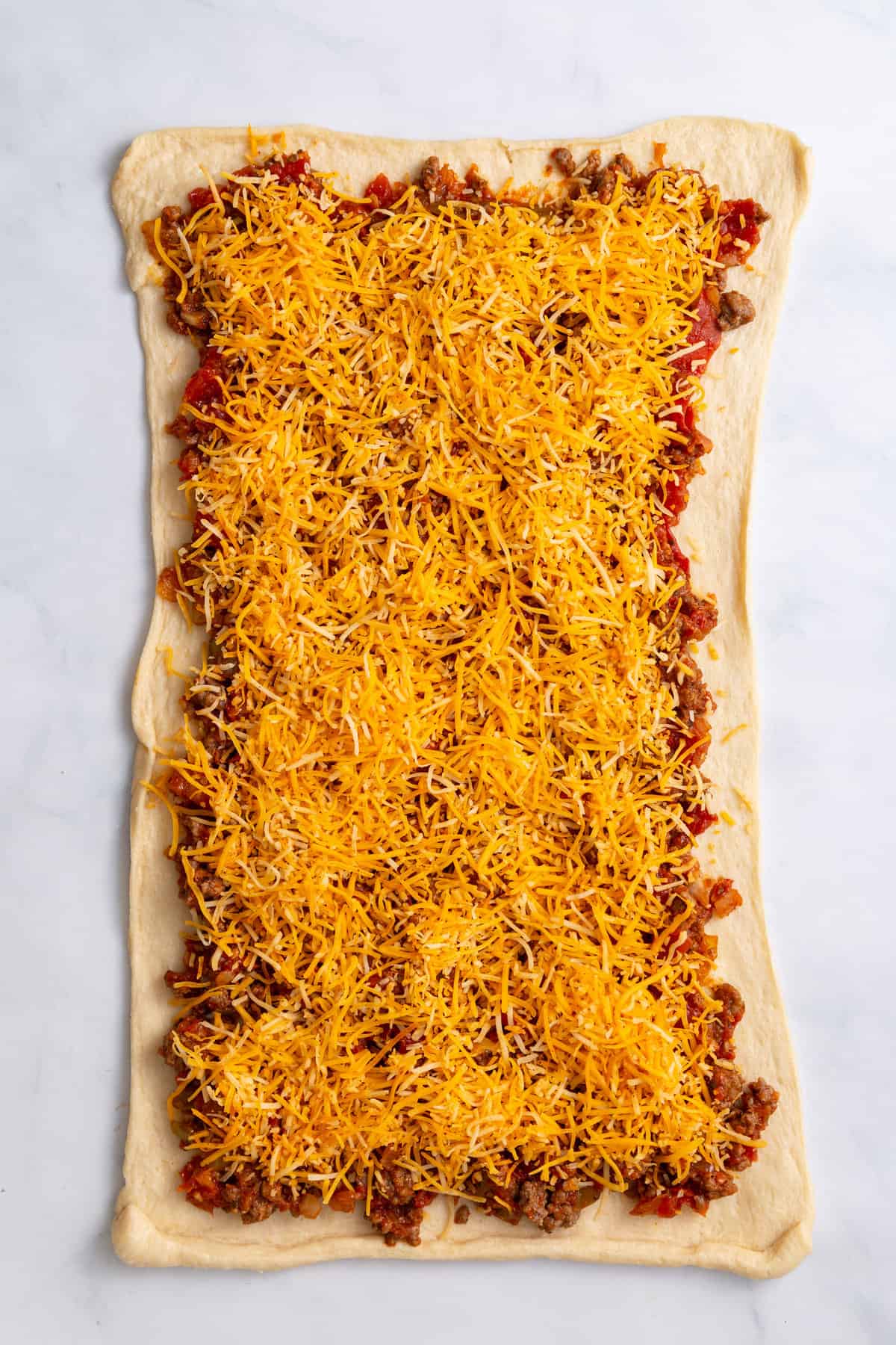 Easy Taco Pinwheels Recipe | All Things Mamma