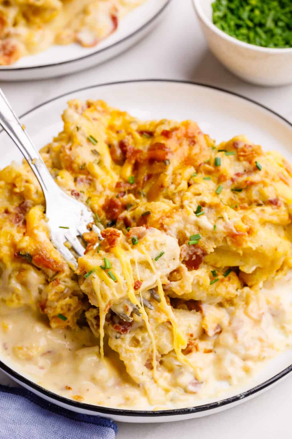 Cheesy Pierogi Casserole Recipe | All Things Mamma