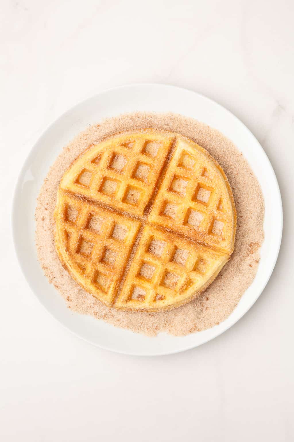 Churro Waffles - All Things Mamma