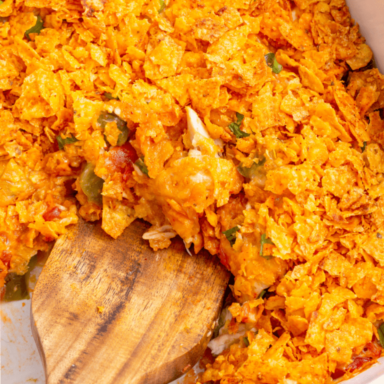 Cheesy Dorito Chicken Casserole Recipe | All Things Mamma