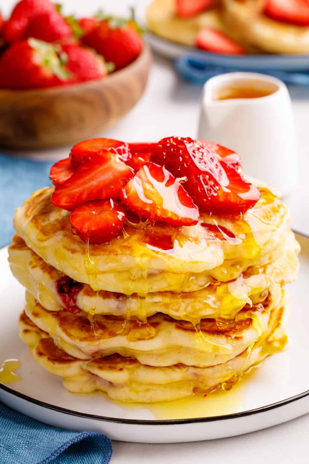 Strawberry Pancakes | All Things Mamma