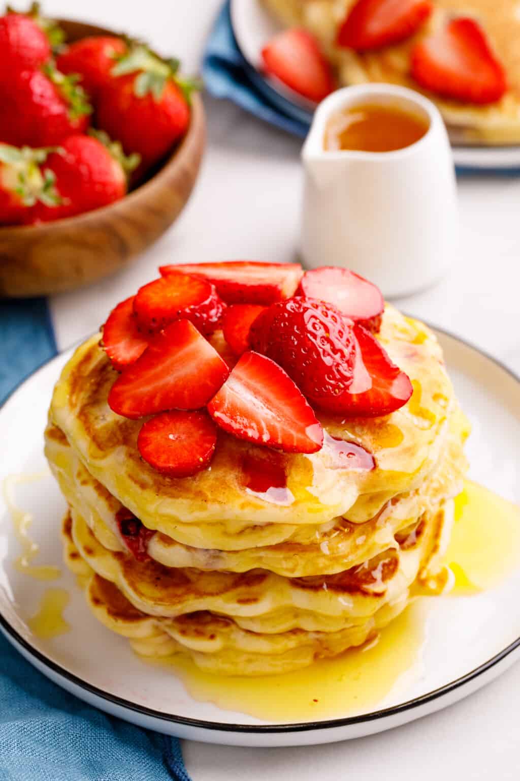 Strawberry Pancakes | All Things Mamma