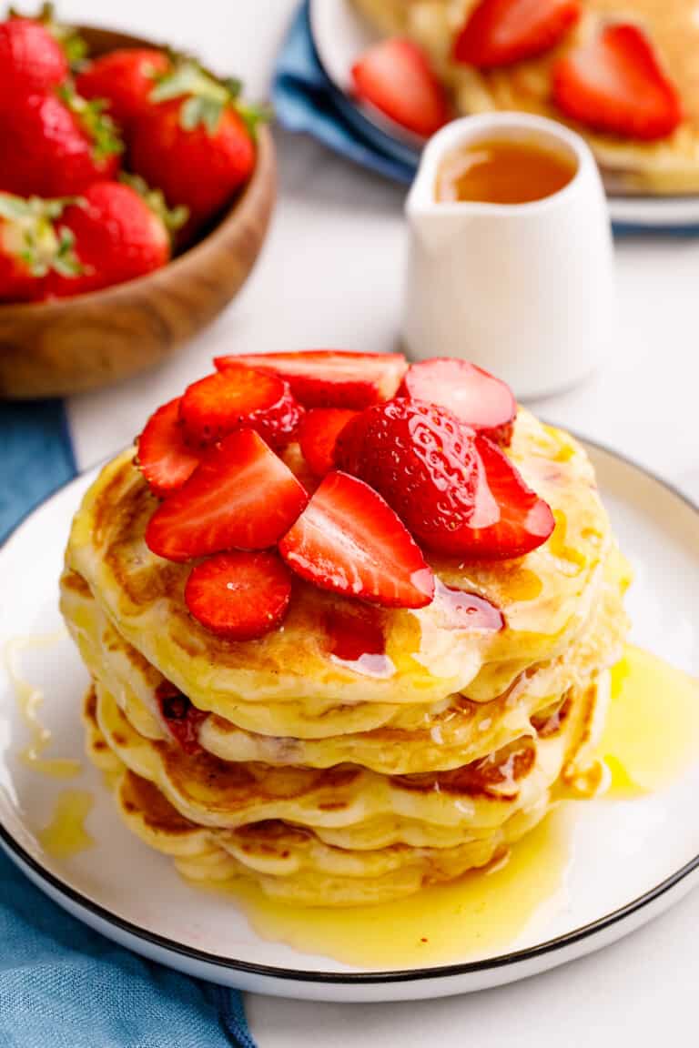 Strawberry Pancakes | All Things Mamma
