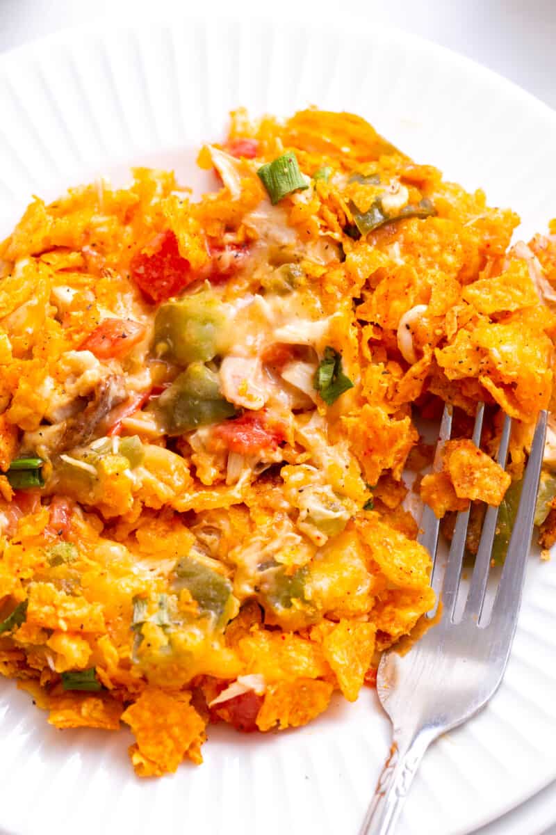 Cheesy Dorito Chicken Casserole Recipe | All Things Mamma