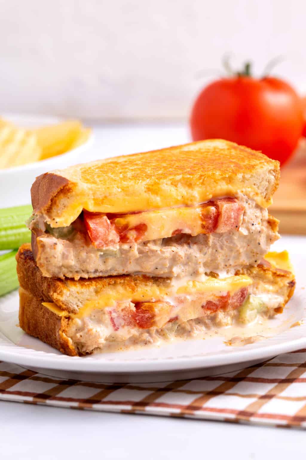 Classic Tuna Melt Sandwich Recipe | All Things Mamma