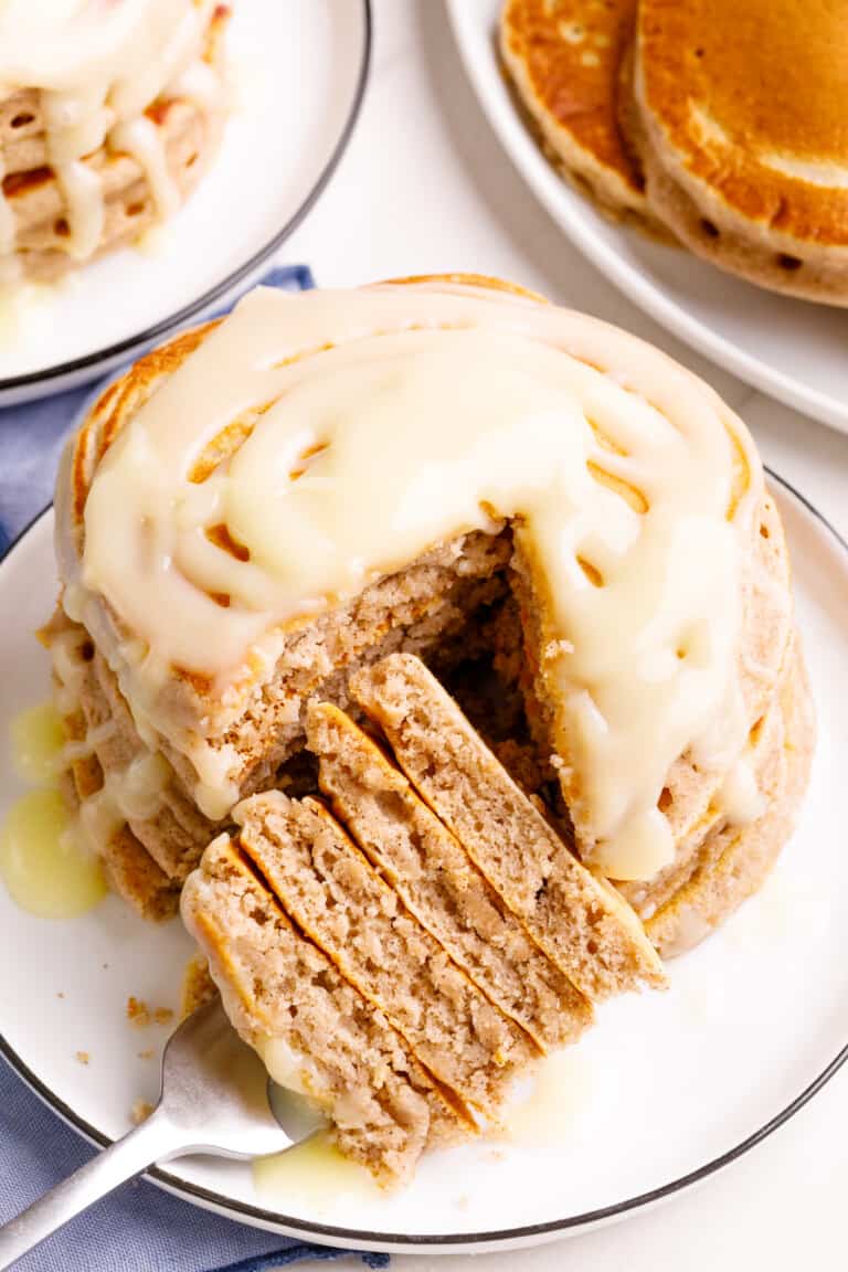 Easy Cinnamon Pancakes Recipe | All Things Mamma