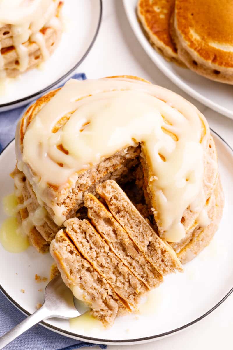 Easy Cinnamon Pancakes Recipe | All Things Mamma