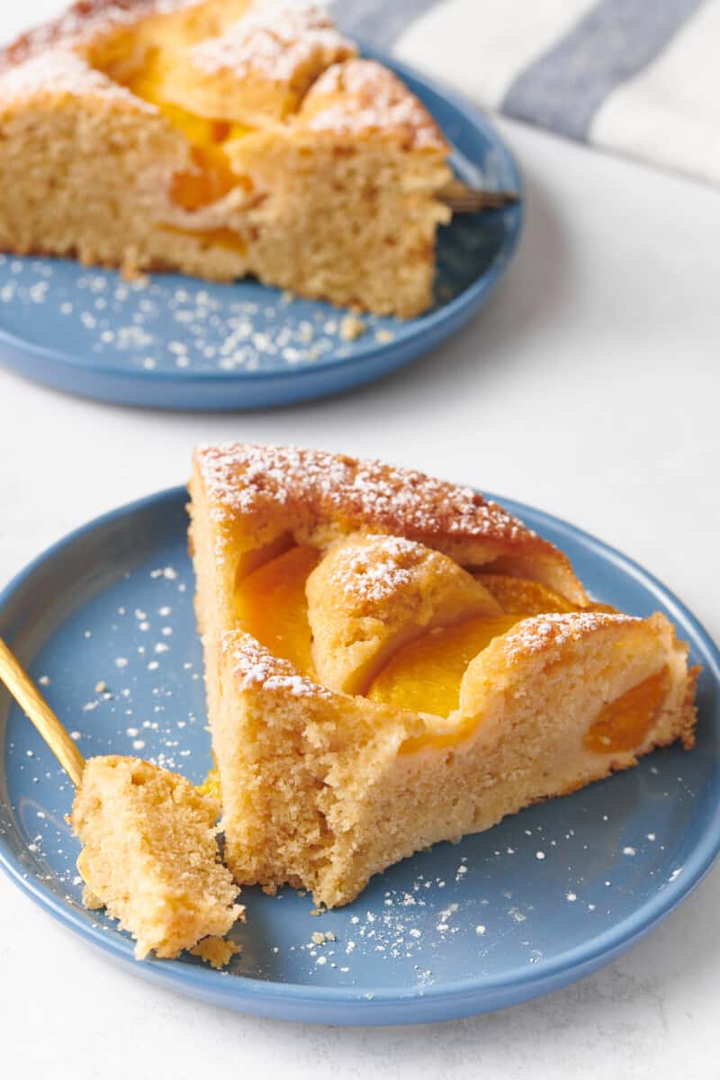 Easy Peach Cake Recipe | All Things Mamma