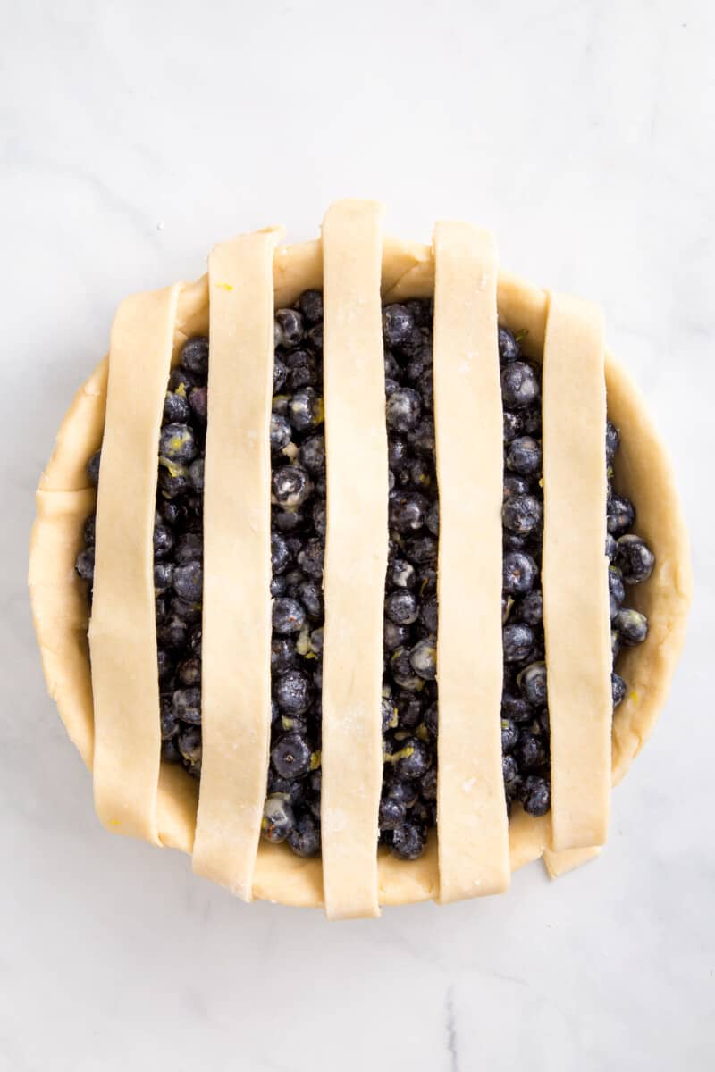 The Easiest Blueberry Pie Recipe | All Things Mamma