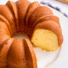 Moist Cream Cheese Pound Cake Recipe | All Things Mamma