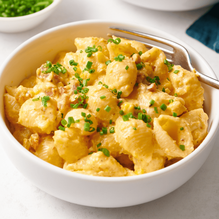 Creamy Corn Pasta Recipe | All Things Mamma