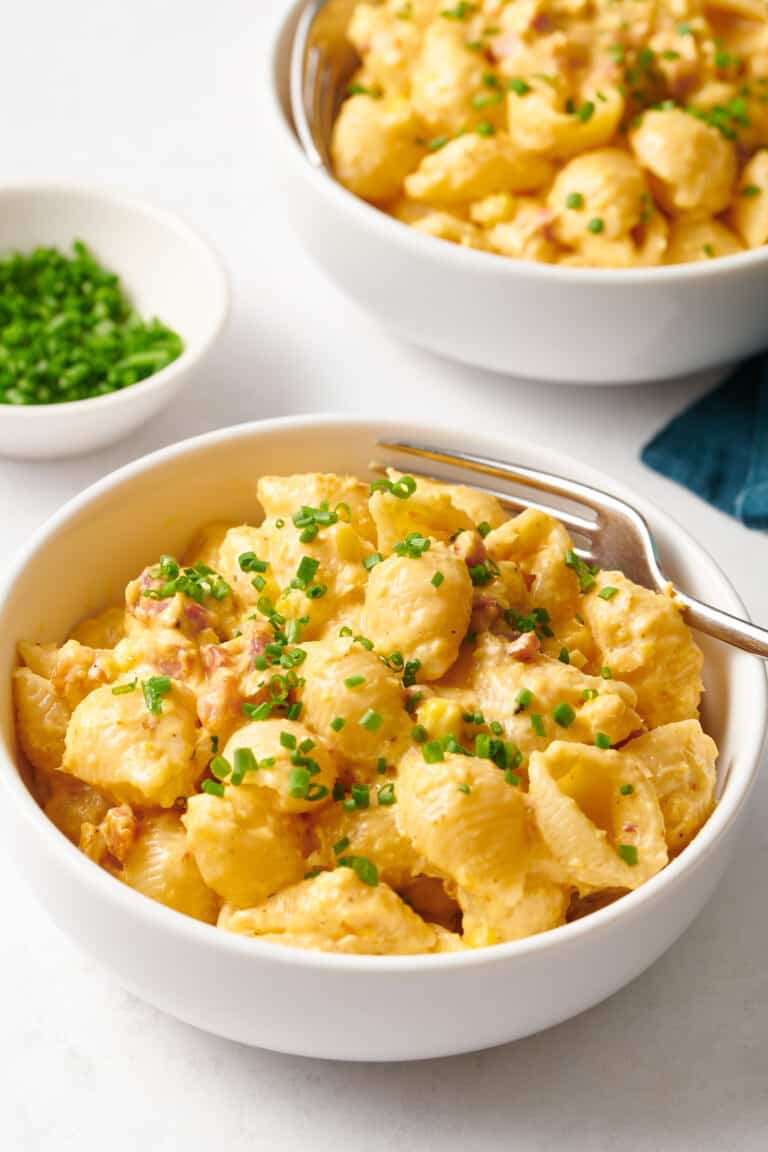 Creamy Corn Pasta Recipe | All Things Mamma