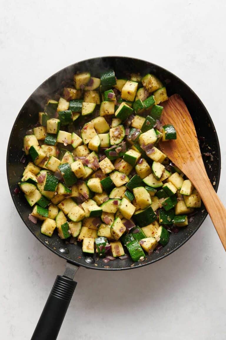 Easy Sautéed Zucchini and Tomatoes | All Things Mamma