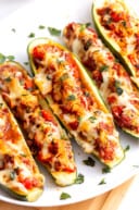 Cheesy Stuffed Zucchini Recipe | All Things Mamma