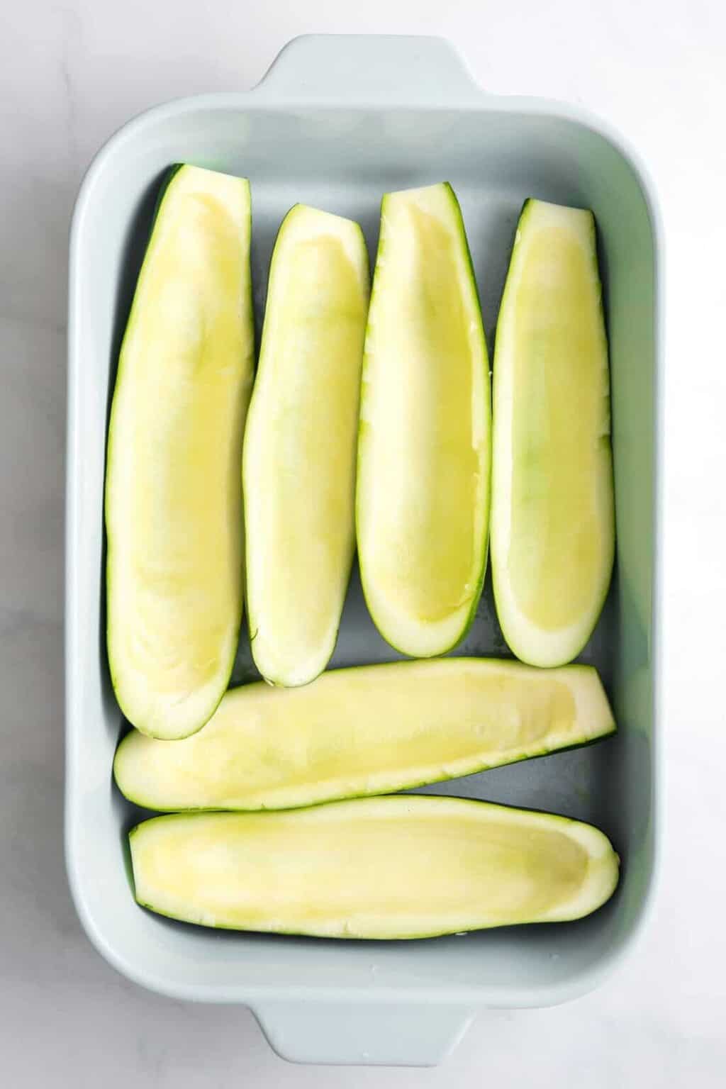 Cheesy Stuffed Zucchini Recipe | All Things Mamma