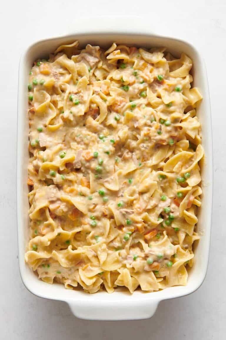 Cheesy Tuna Casserole - All Things Mamma