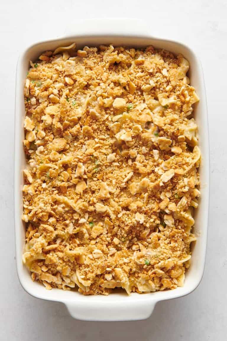 Cheesy Tuna Casserole - All Things Mamma