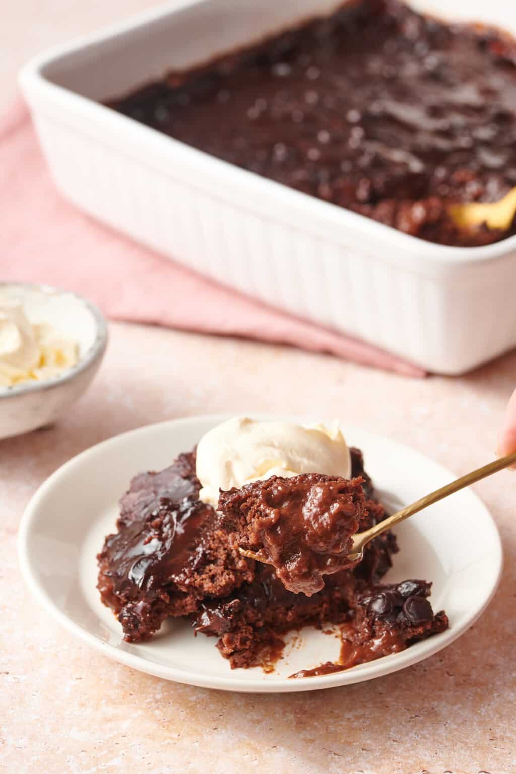 The Best Chocolate Pudding Cake - All Things Mamma