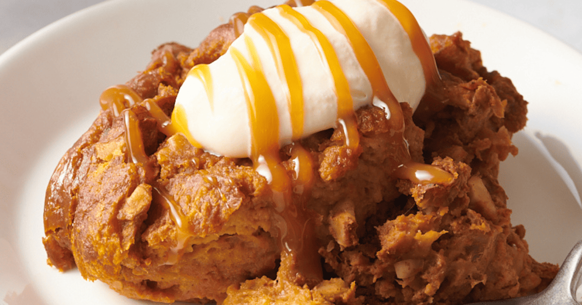 Pumpkin Bread Pudding - All Things Mamma