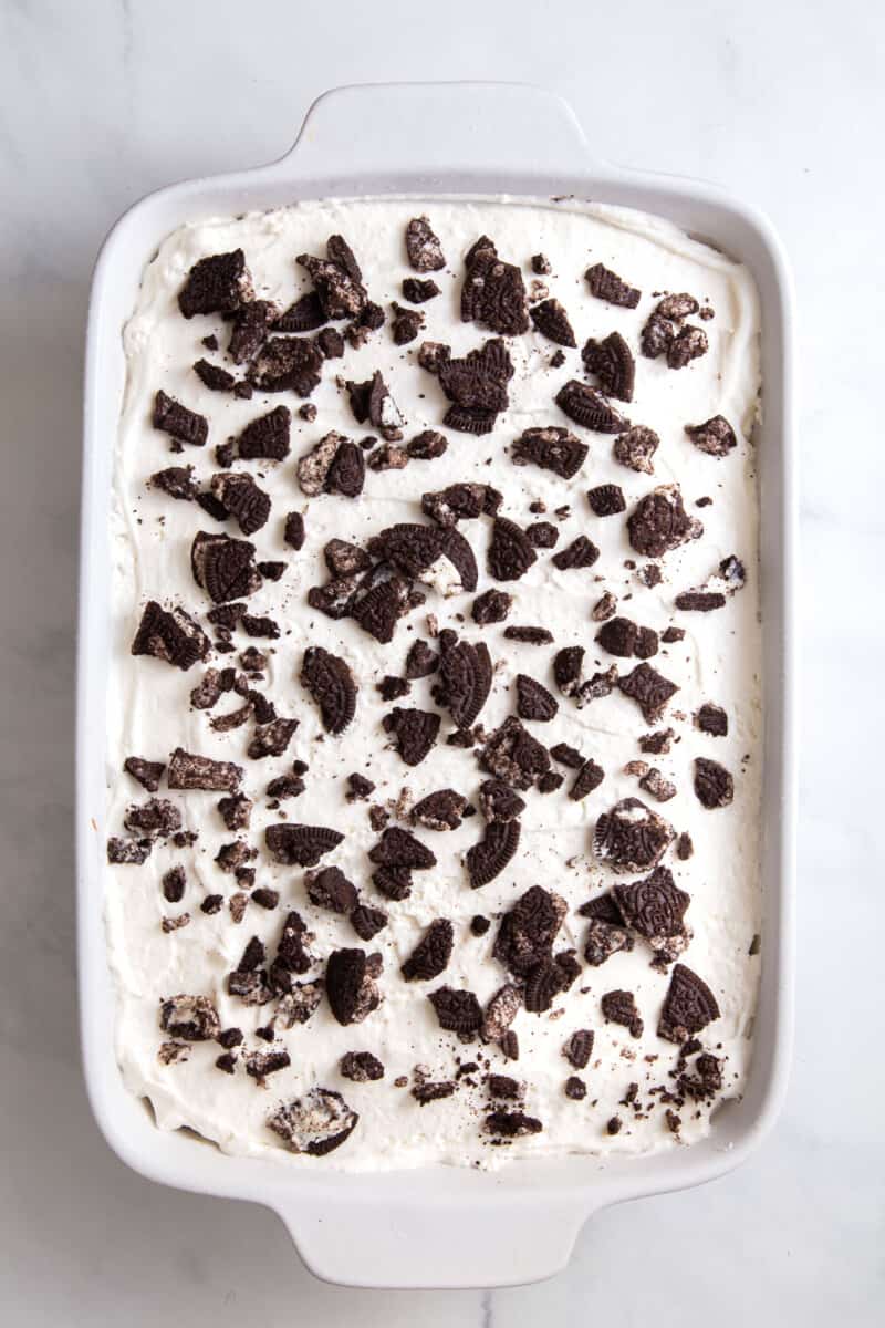 Easy Oreo Ice Cream Cake | All Things Mamma