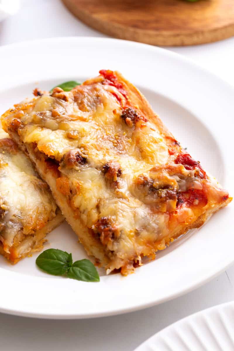 School Pizza Recipe - All Things Mamma
