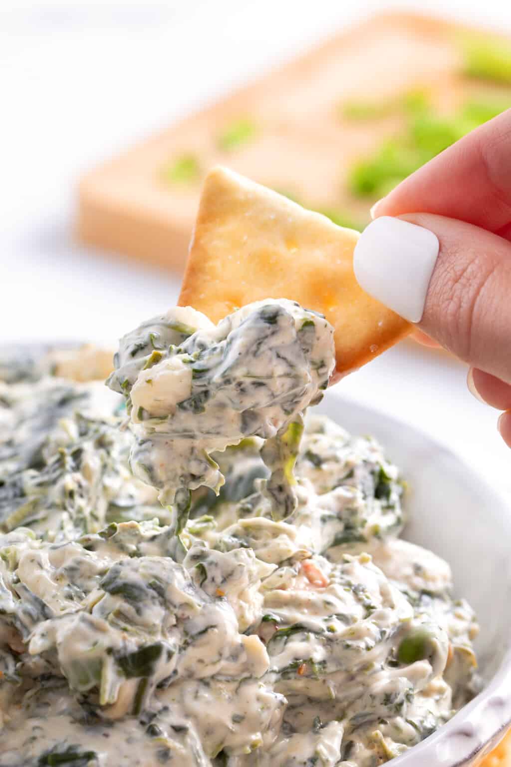Creamy Spinach Dip | All Things Mamma
