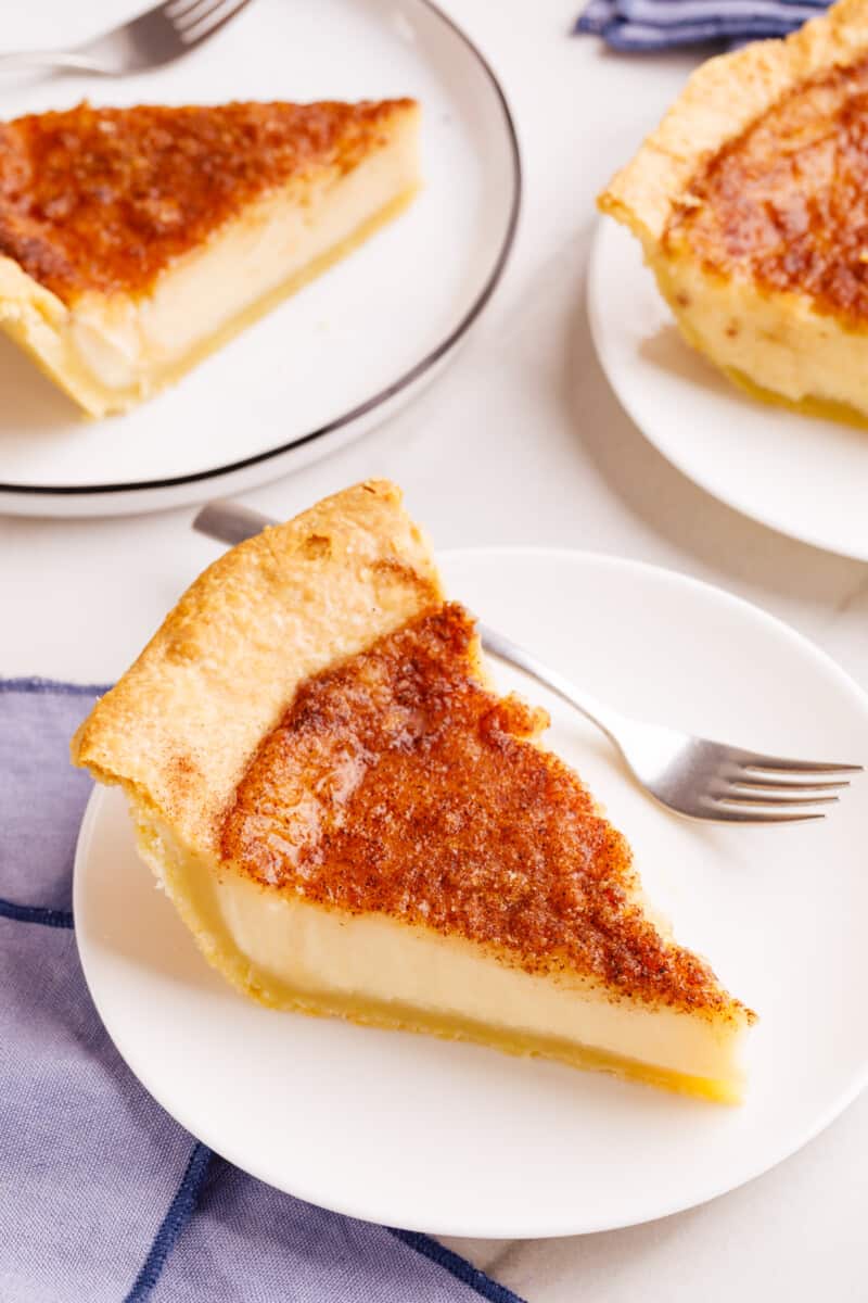 Amish Sugar Cream Pie Recipe - All Things Mamma