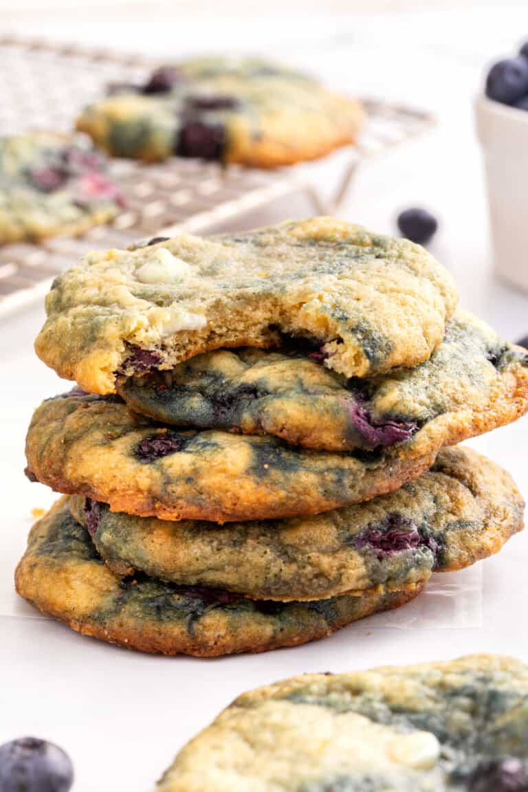 The Best Blueberry Cookies Recipe - All Things Mamma